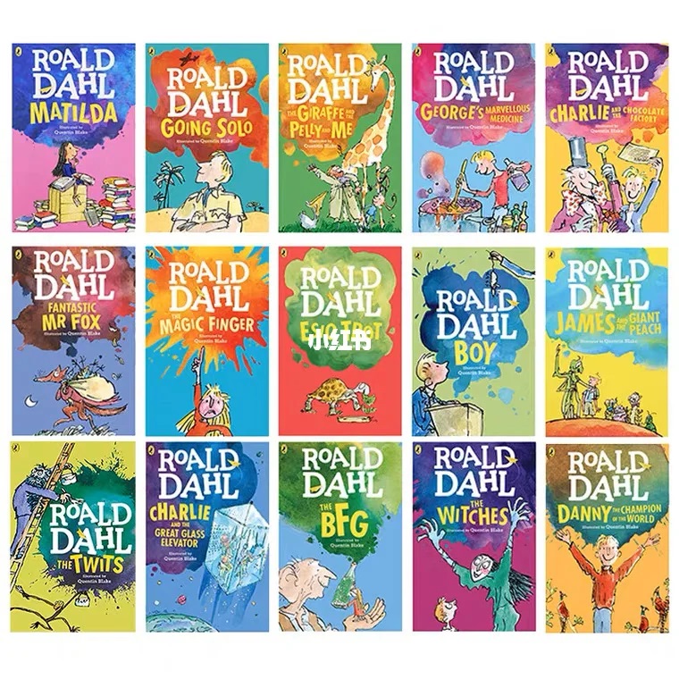 罗尔德-达尔 ROALD DAHL 23本英文MP3音频+16本英语E-book 章节书 儿童英语有声读物-儿童教育资源网