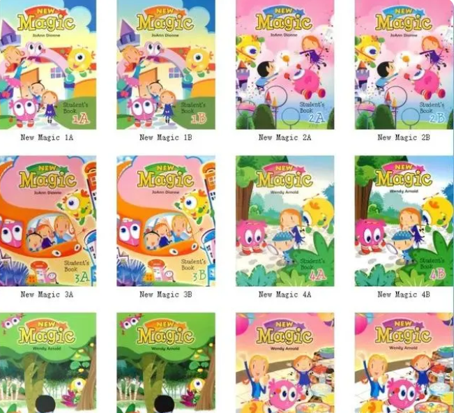 New Magic牛津新魔法少儿英语1-6级教材+语法练习册全套（PDF）-儿童教育资源网